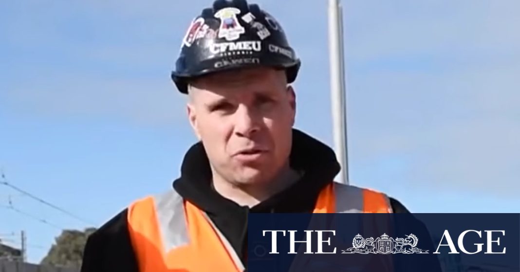 CFMEU official Joel Shackleton booted from worksites after Fair Work ...
