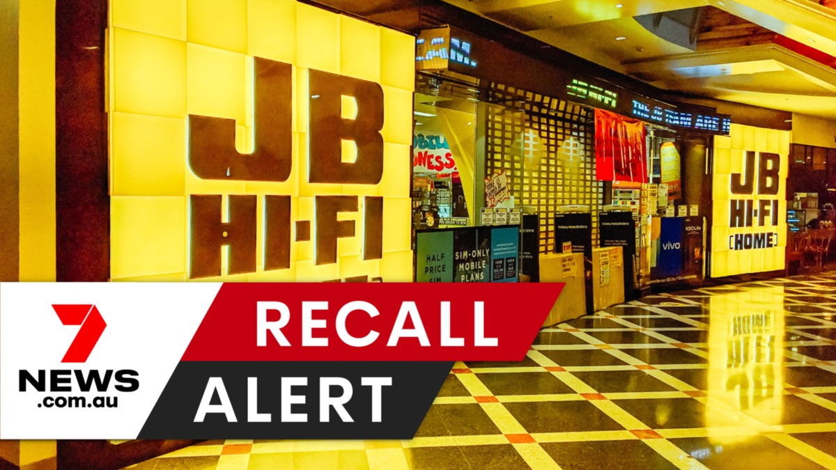 Urgent recall issued for portable DVD players sold at JB Hi-Fi due to ...