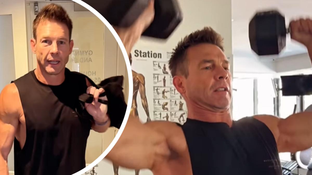 Ben Cousins: Former Eagle looking shredded in latest workout video ...