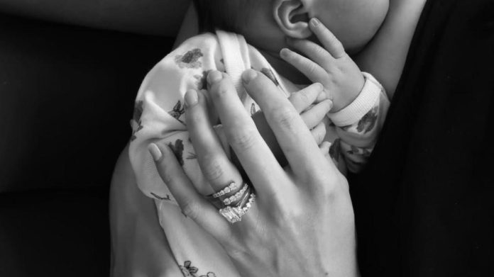 AFL superstar Zach Merrett celebrates arrival of gorgeous baby ...