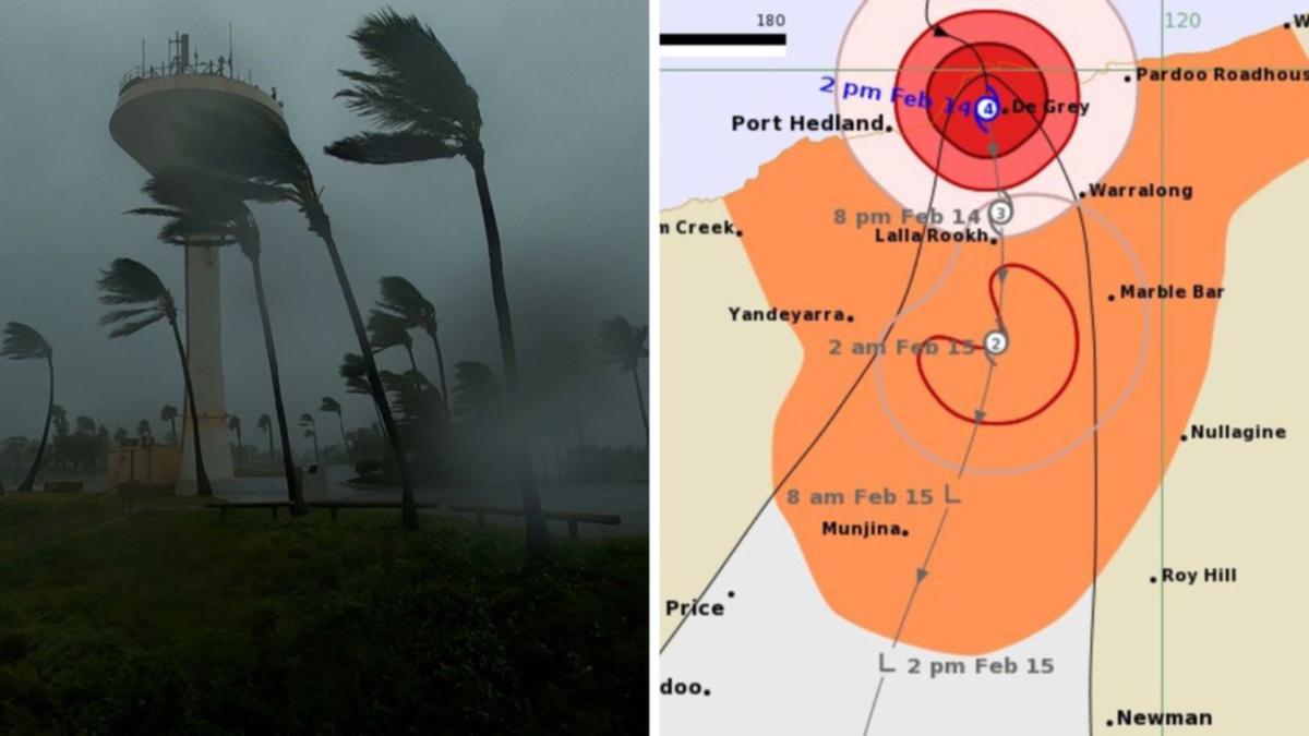 Tropical Cyclone Zelia makes landfall in WA’s Pilbara - Australian ...