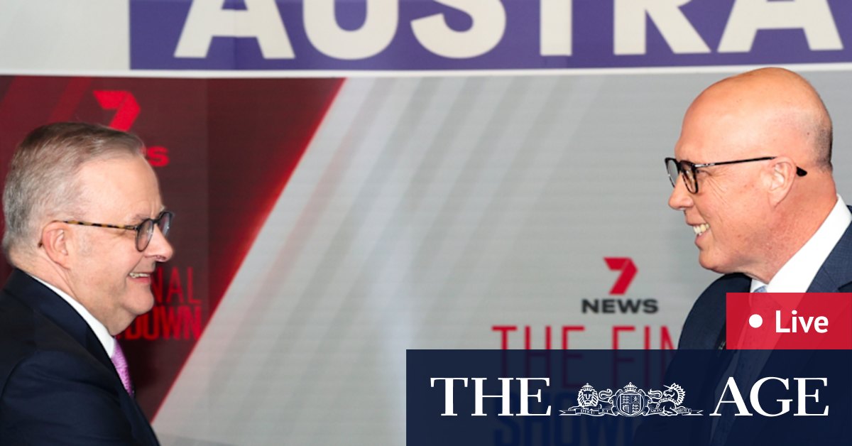Anthony Albanese v Peter Dutton leaders’ debate reaction - Australian ...