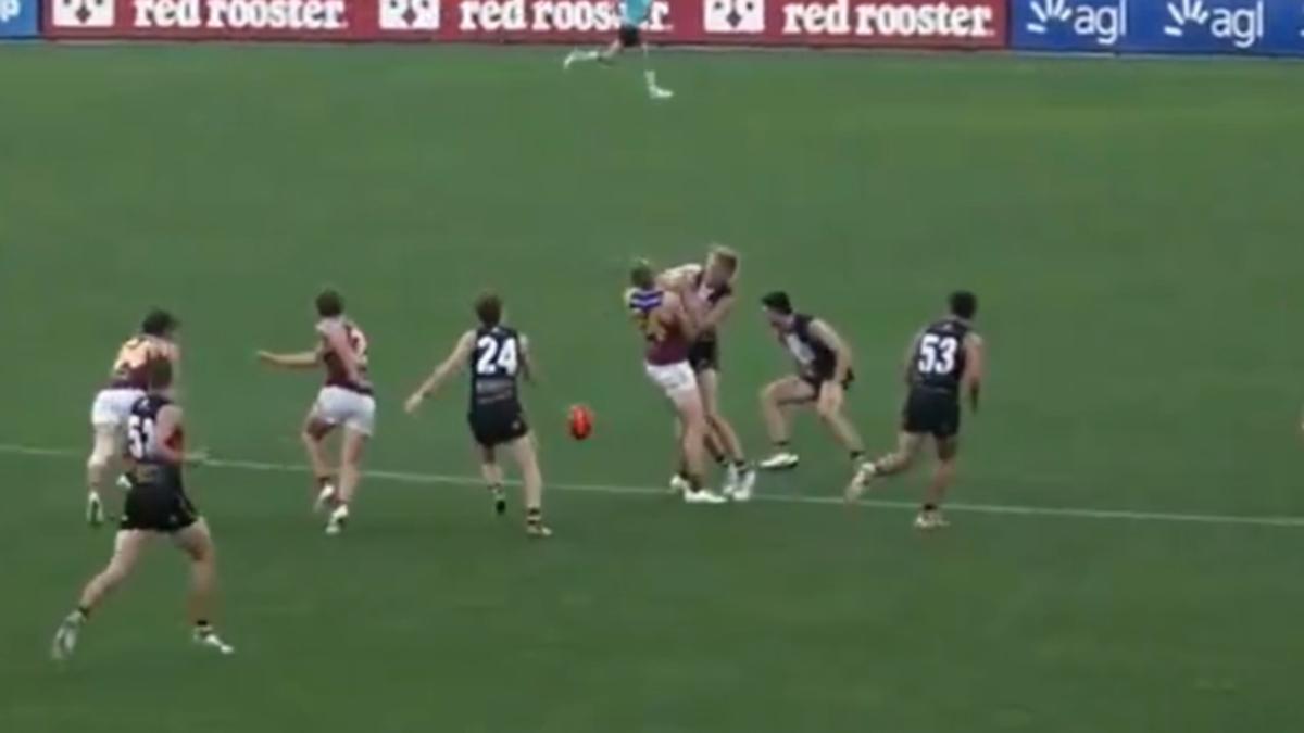 Prized St Kilda draftee Alix Tauru hit with four-game ban for front-on ...