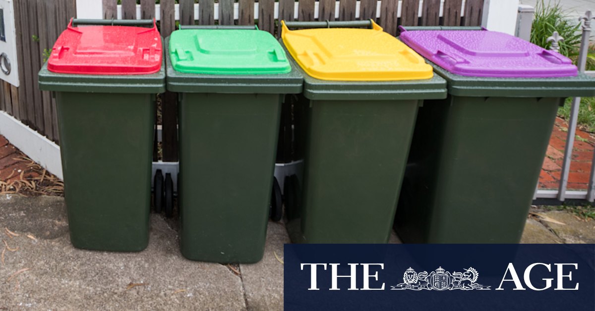 Purple bin backlash brews in the ’burbs as Victorian councils rubbish ...