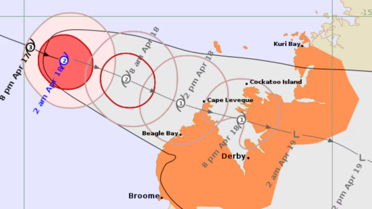 Wild weather warning as Cyclone Errol moves closer to Australia’s ...