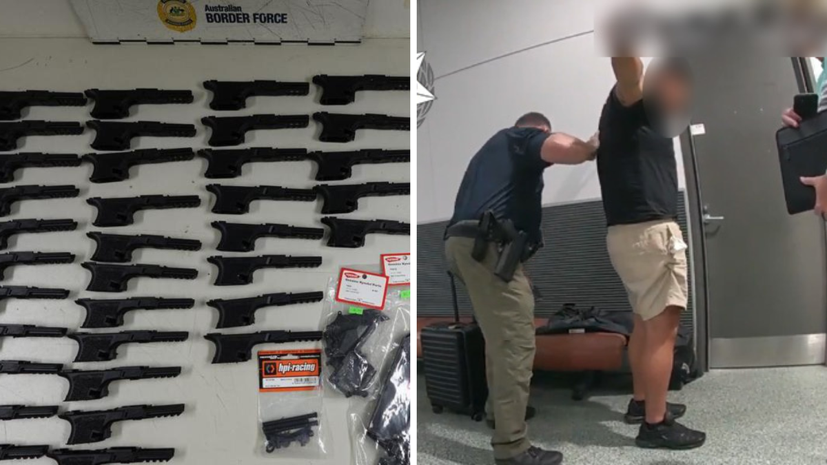 Man charged after hundreds of illegal firearm parts imported from US ...