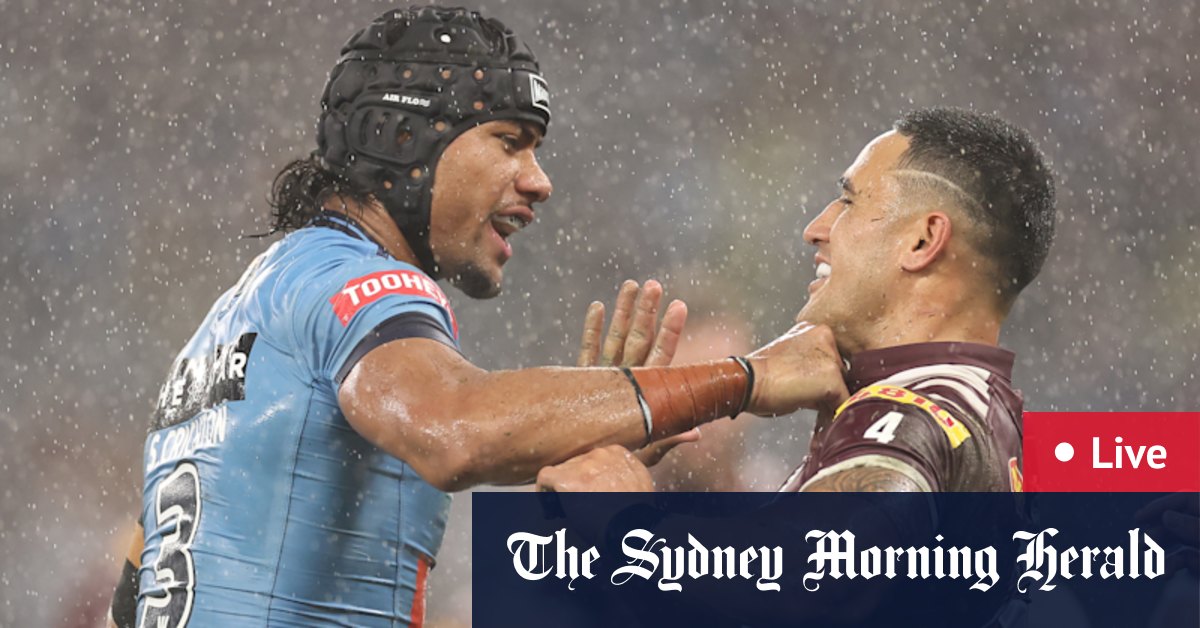 State of Origin Game 3 LIVE updates: Blues series defence on the line ...