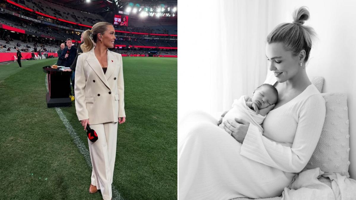 Seven AFL commentator Abbey Holmes responds to backlash following ...