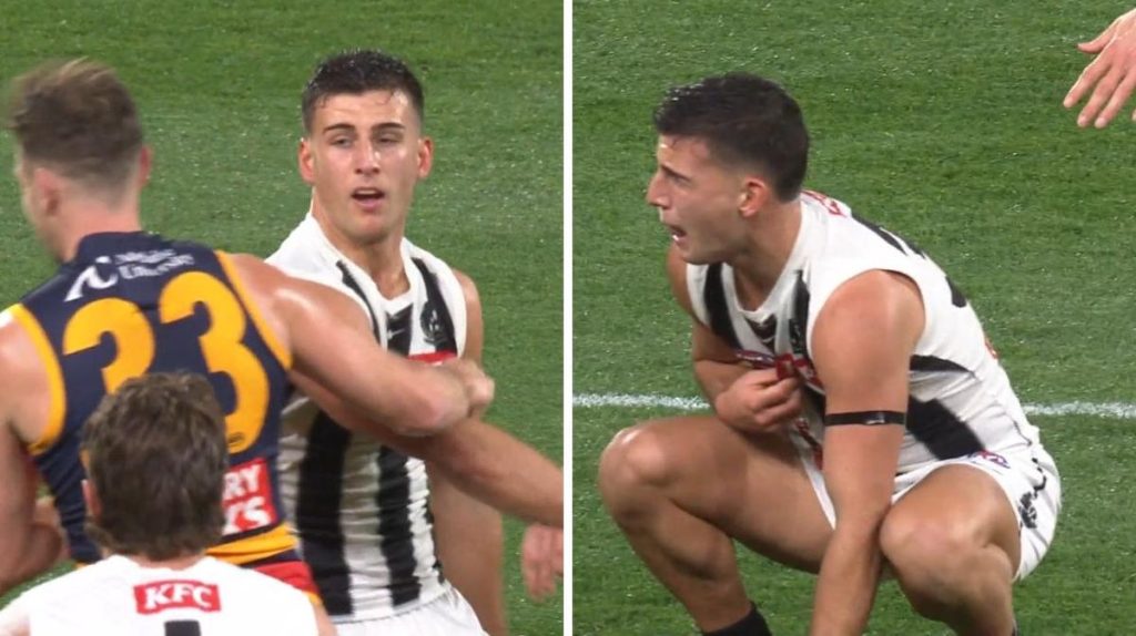 Boos rain down as Collingwood superstar Nick Daicos given controversial ...