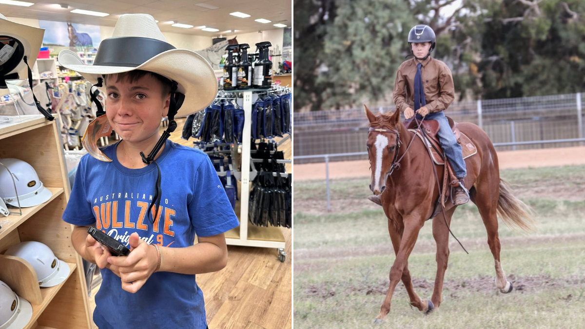 Rising Australian cowboy Jimmy Webster, 14, dies after horse truck ...