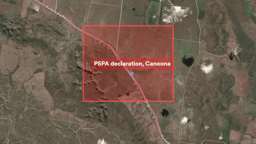 Emergency zone declared after car crash sparks police search around ...