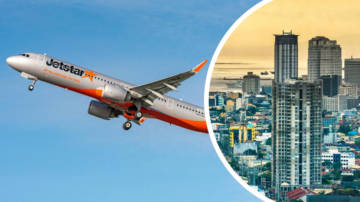 Jetstar’s first direct flight from Perth to Manila departs runway as ...