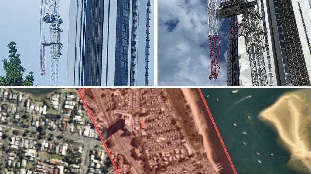 Powerful microburst strikes Gold Coast, causing tower crane collapse ...