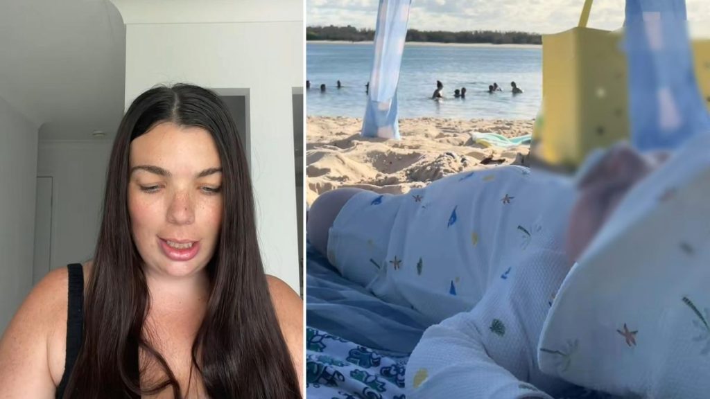 Brisbane mum Renee N responds after leaving baby on beach: TikTok hits ...