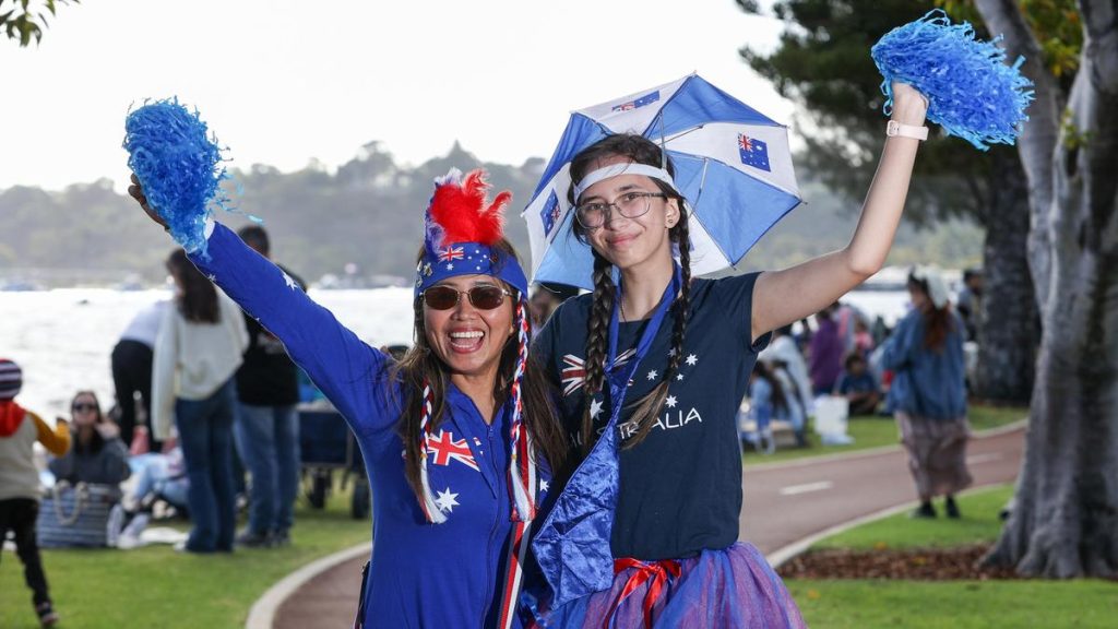 Perth families flock to the foreshore as the city marks Australia Day ...