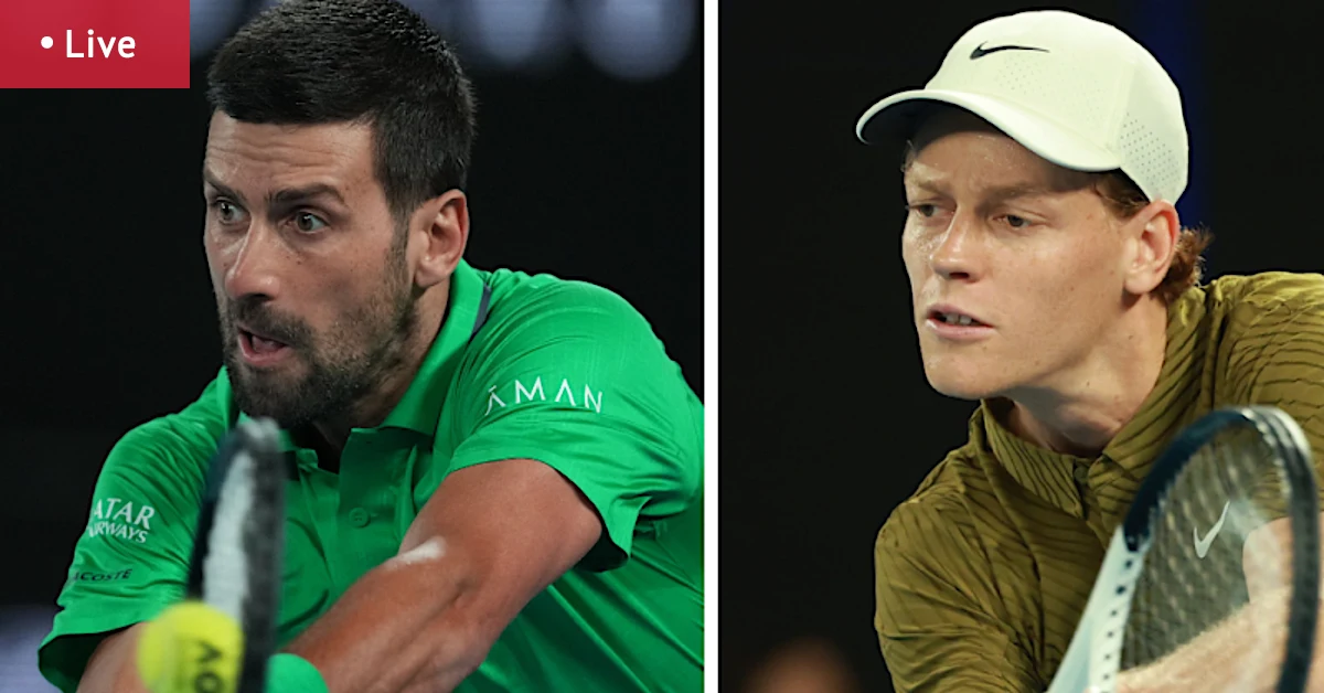 Novak Djokovic v Jannik Sinner, Olivia Gadecki, John Peers v Kristina ...