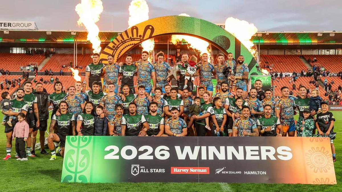 Braydon Trindall shines for Indigenous side in NRL All Stars draw ...