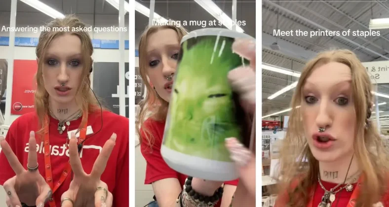 People are falling in love with Staples thanks to 'Staples Baddie ...
