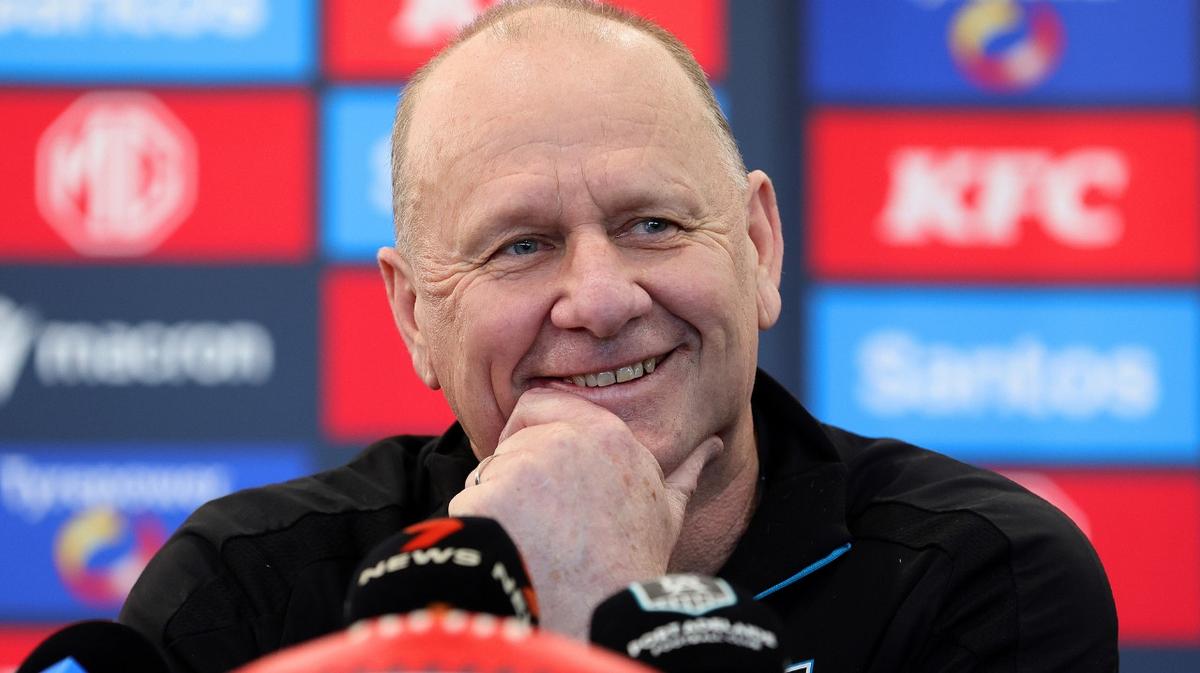 Ken Hinkley emerges as favourite to be inaugural coach of Tasmania ...