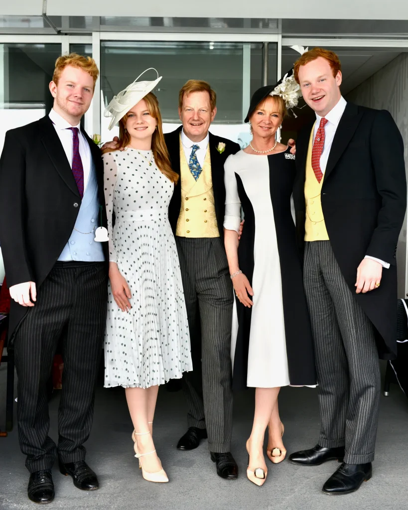 Darling news for the Derbys! Lord Stanley, heir to Knowsley Hall ...