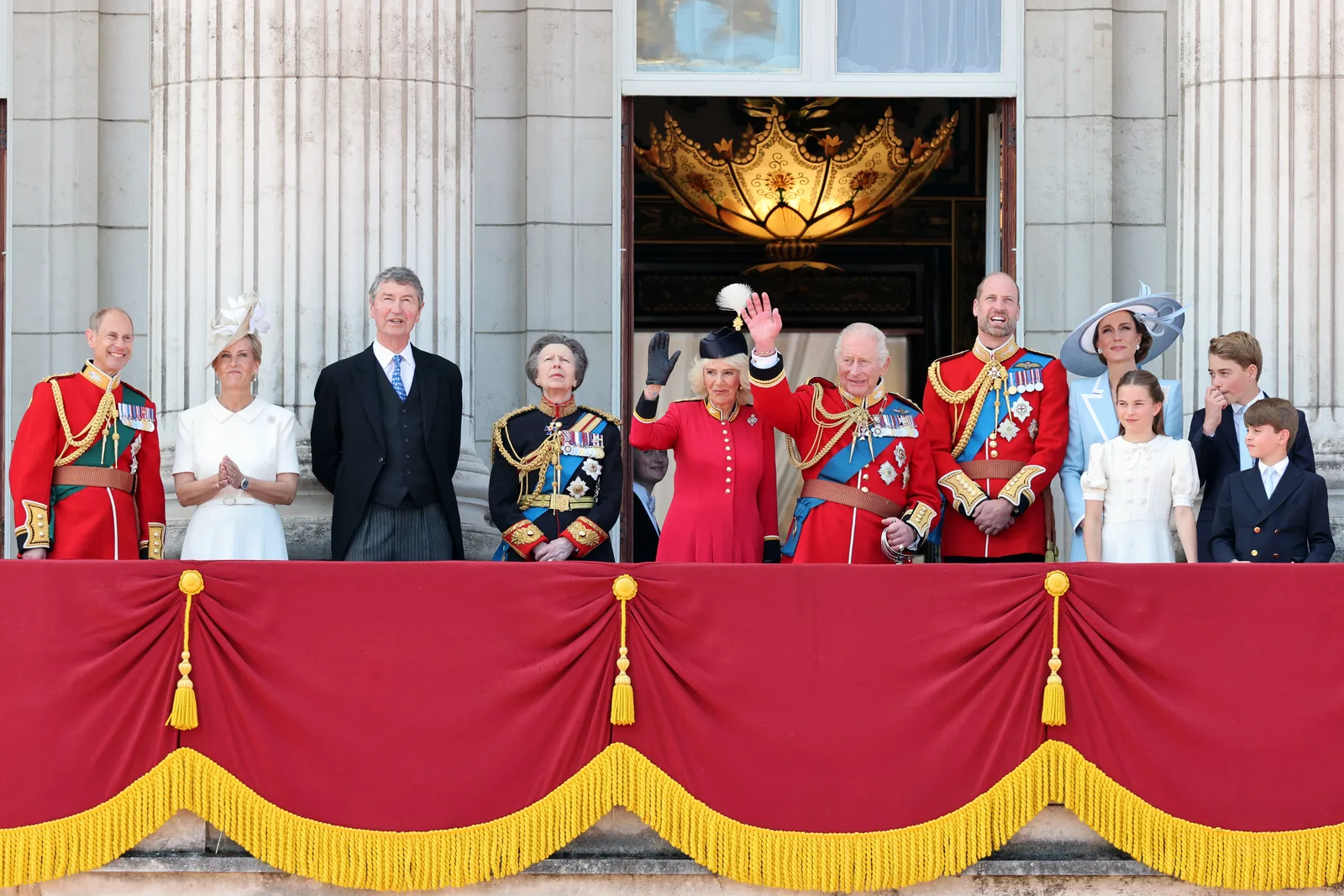 Trooping the Colour 2026: who's who on the Buckingham Palace balcony ...