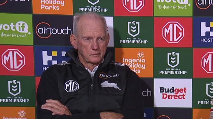 South Sydney coach Wayne Bennett fumes after Rabbitohs go down to Sea ...
