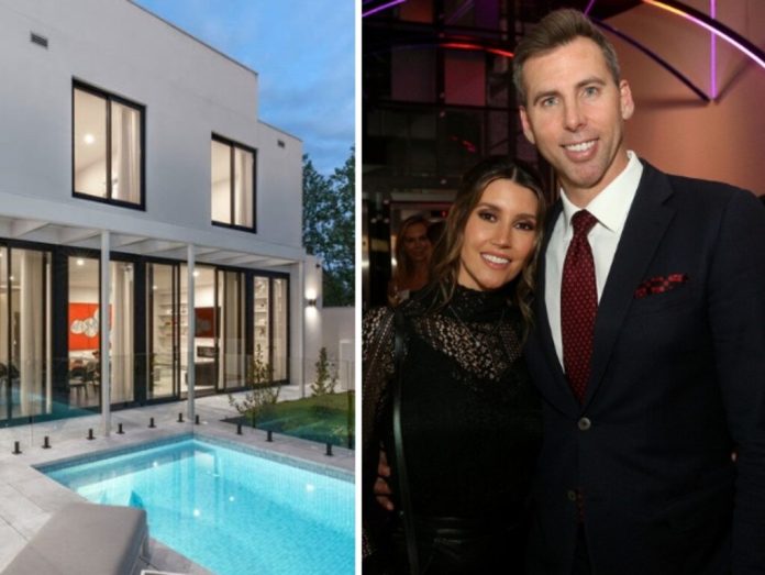 Grant Hackett and wife Sharlene buy spectacular Toorak home ...